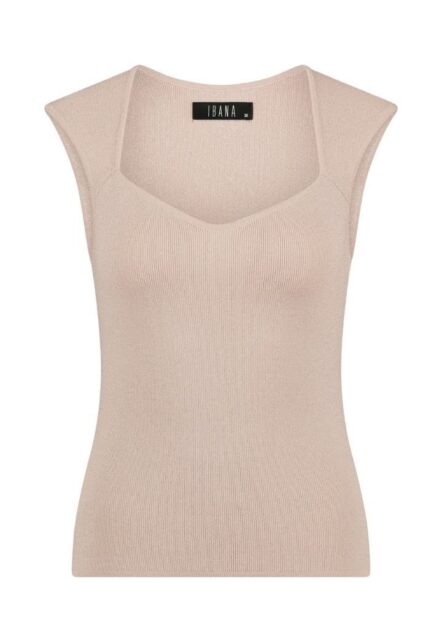 IBANA Trella Top Almond white | Prettywomen Fashionstore