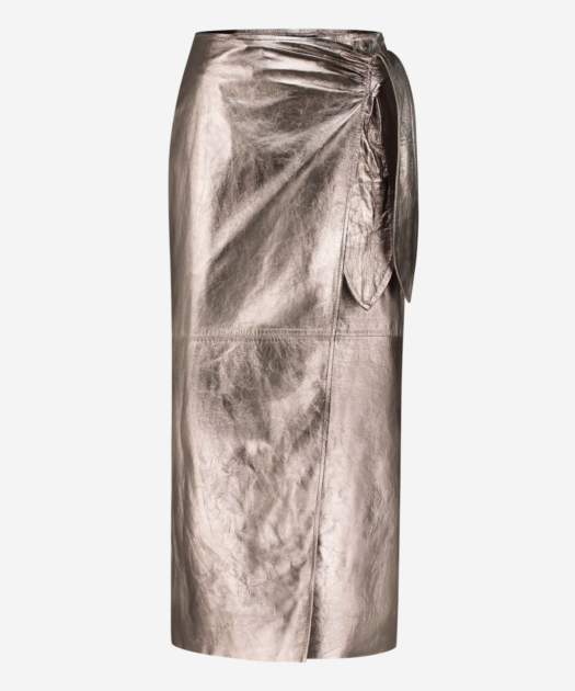 IBANA Siara Metallic rok Classic grey | Prettywomen Fashionstore